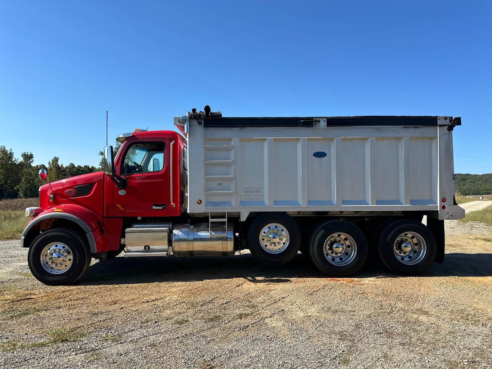2020 Peterbilt 567 Tri Axle Dump Truck - Paccar 455HP, 13 Speed ...