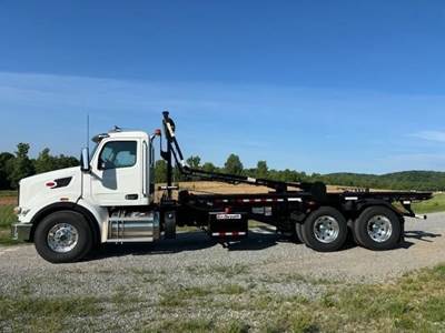 2025 Peterbilt 567 Roll Off Truck - Paccar, 456HP, 6 Speed Allison Rds ...