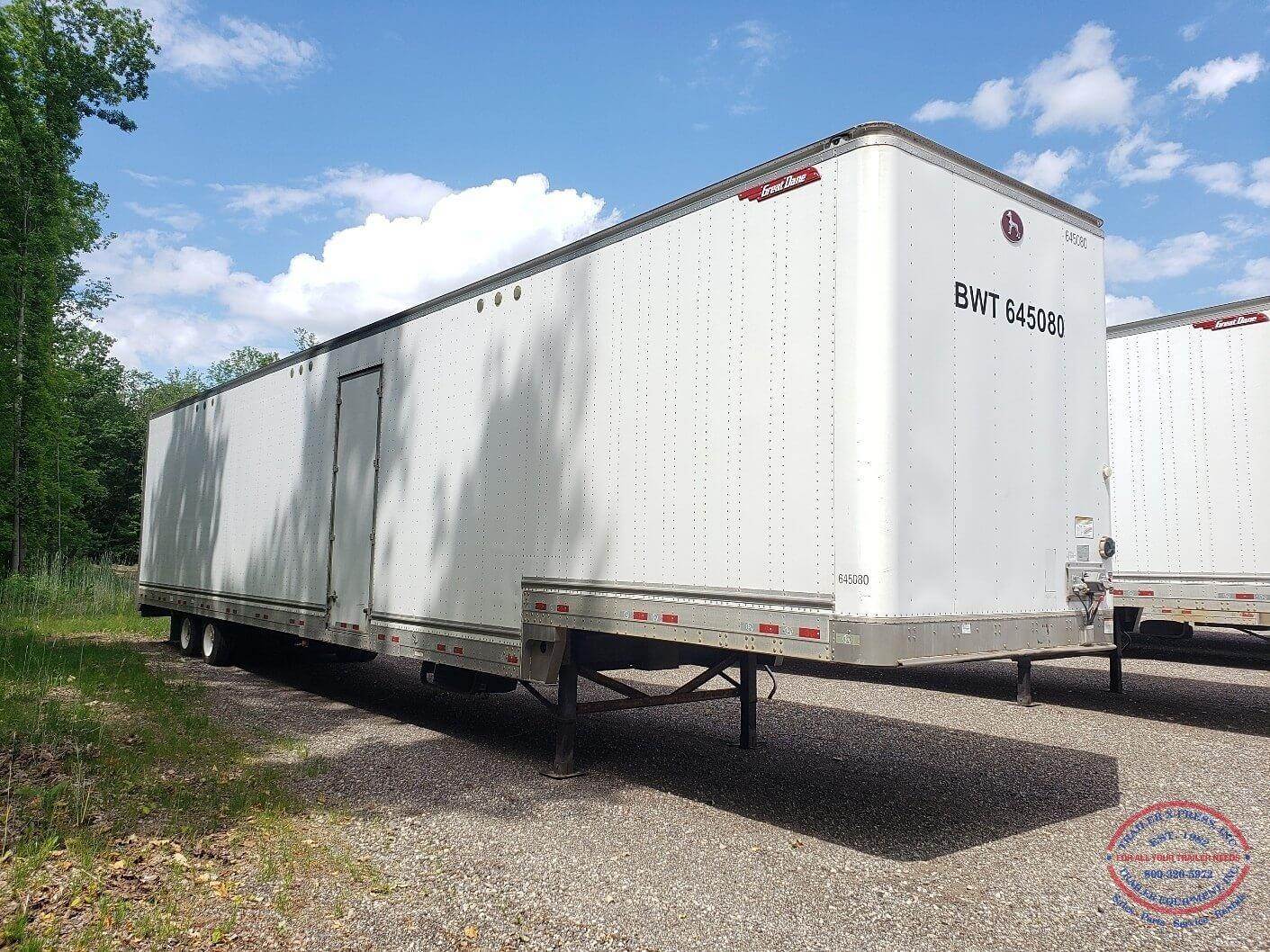 2016 Great Dane (12) 53FT DROP FRAME VANS- W/ SIDE DOOR- DOCK LIFT Drop ...