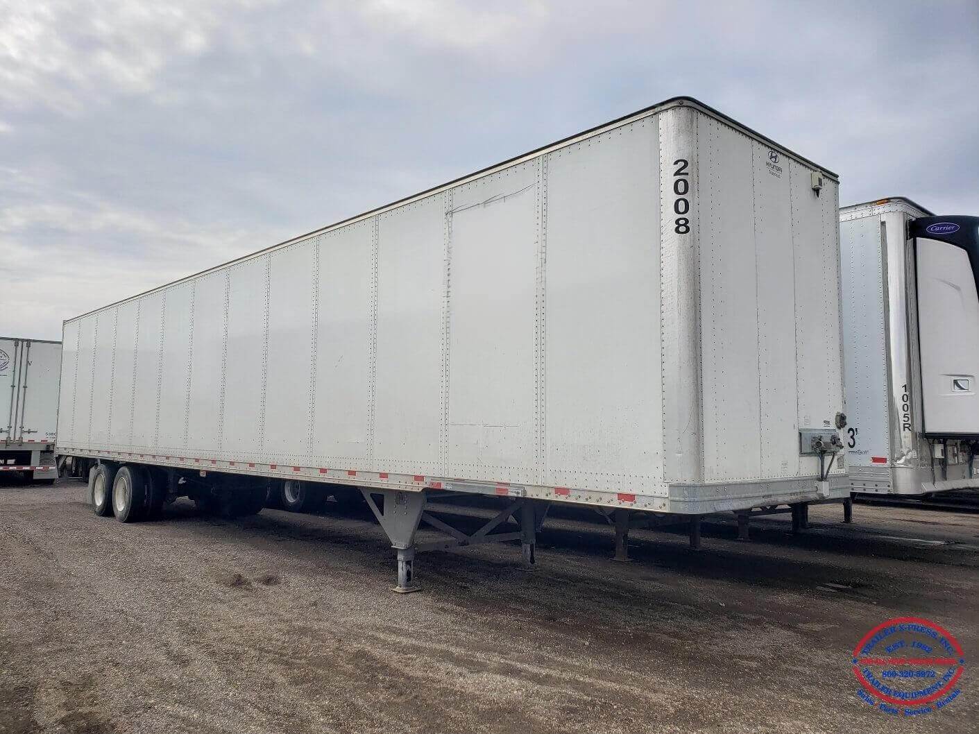 2020 Hyundai (10) 53FT COMPOSITE DRY VANS- 48" LOG POSTS Dry Van ...