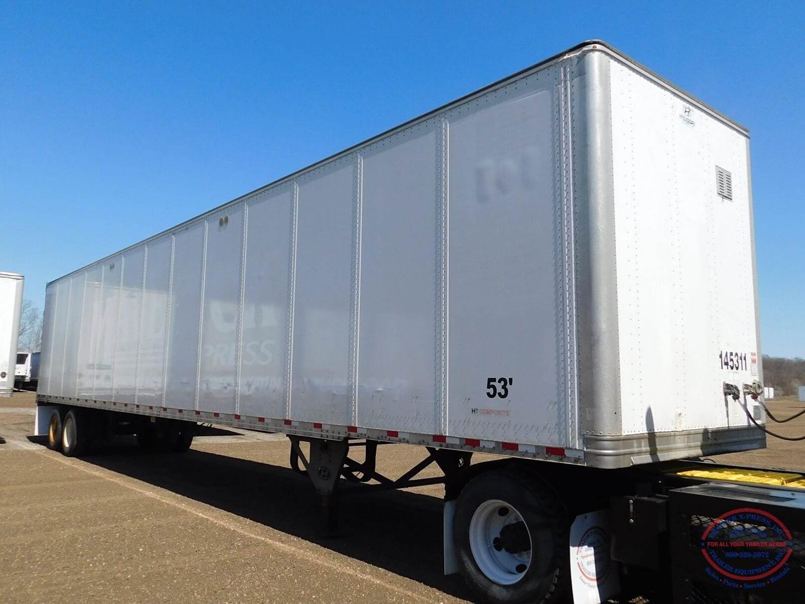 2014 Hyundai (10) 53FT COMPOSITE DRY VANS- ALUM ROOF- VENTS Dry Van ...