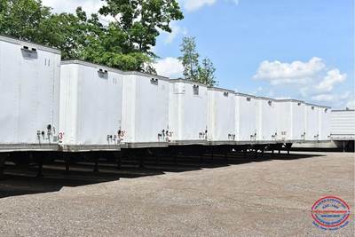 2018 Hyundai (10) 53FT TRI AXLE DRY VANS- PLASTIC LINED- ALUM R Dry Van ...