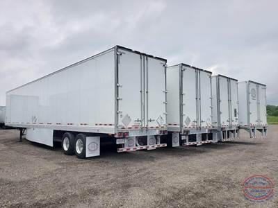 Manac (9) 53FT DRY VANS -ROOF SCUFF- SKIRTS Dry Van Trailers For Sale ...
