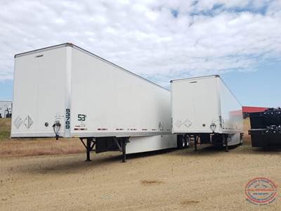Manac (9) 53FT DRY VANS -ROOF SCUFF- SKIRTS Dry Van Trailers For Sale ...