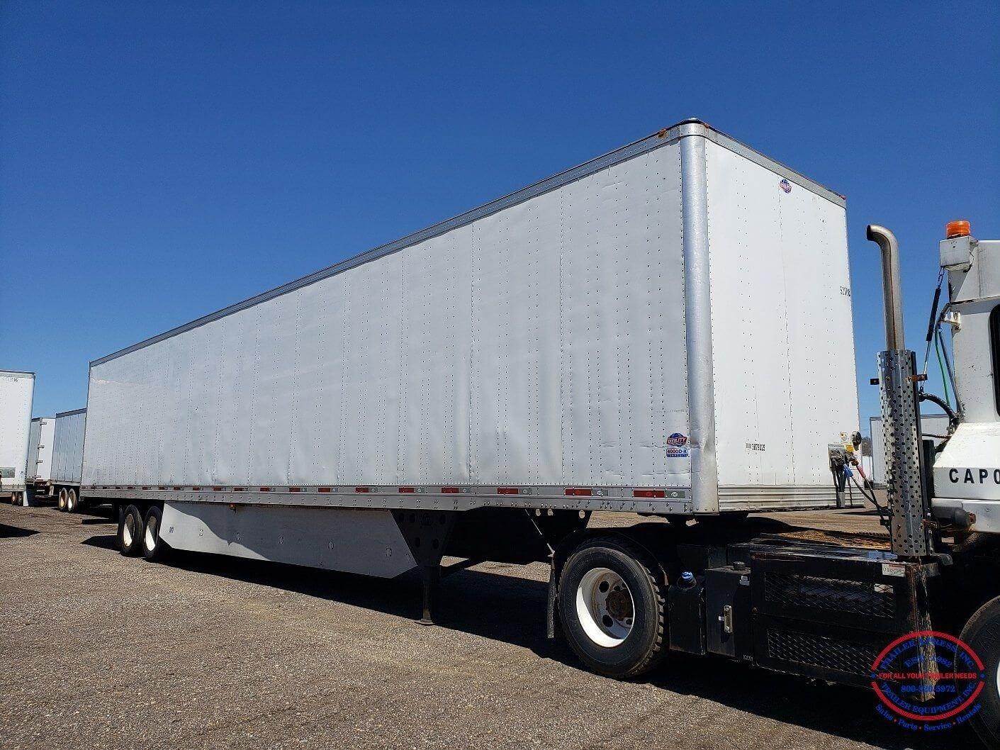 2015 UTILITY 53 ft Dry Van Trailer - Swing Door, Air Ride, Sliding Axle ...