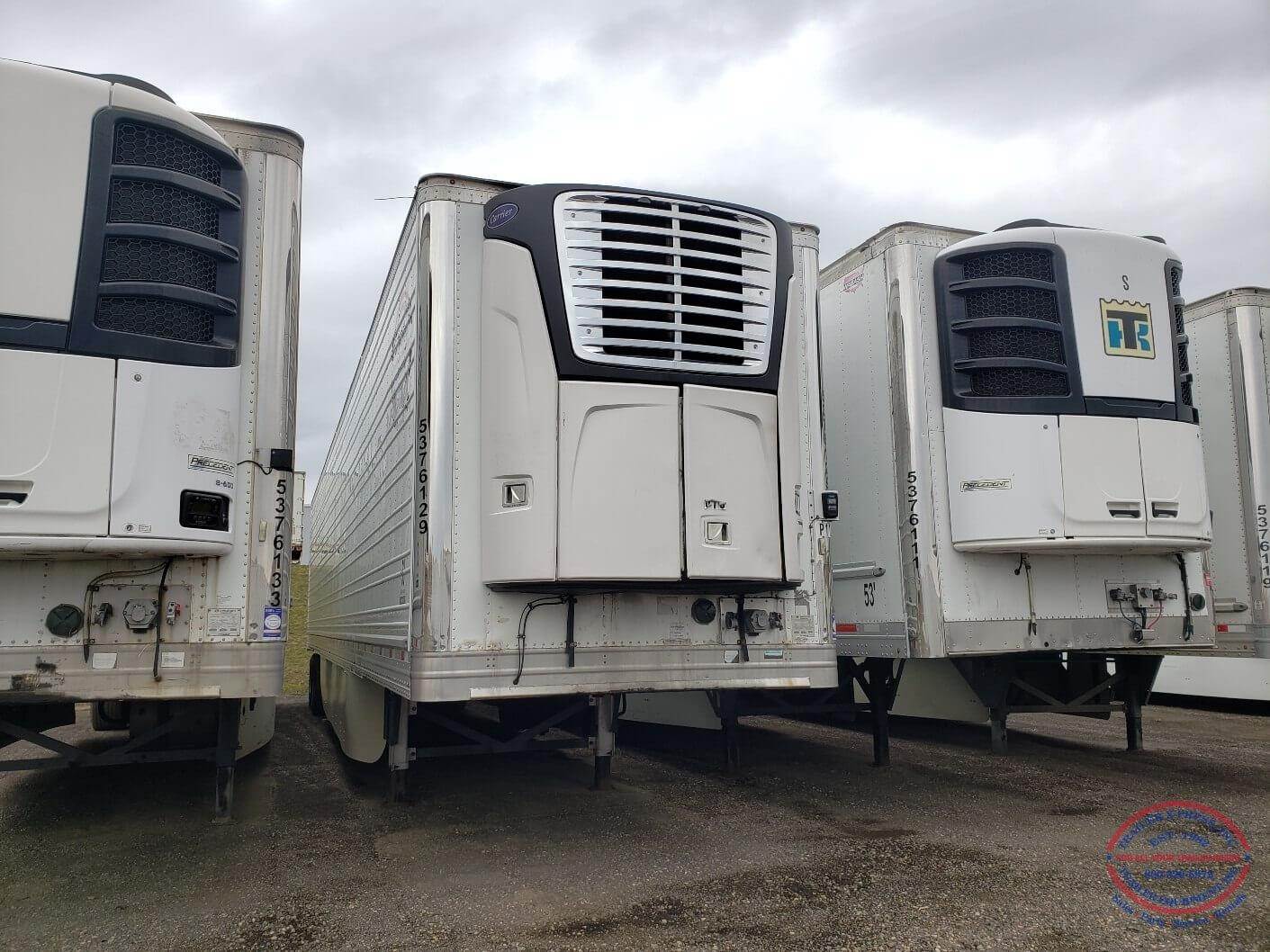 2017 Hyundai 53 ft Reefer Trailer - Sliding Axle, Swing Door, Thermo ...