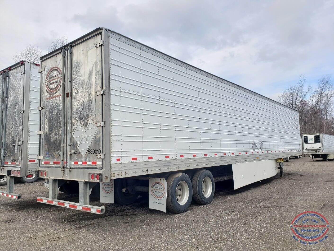 2014 Hyundai 53 ft Reefer Trailer - Sliding Axle, Swing Door, Thermo ...