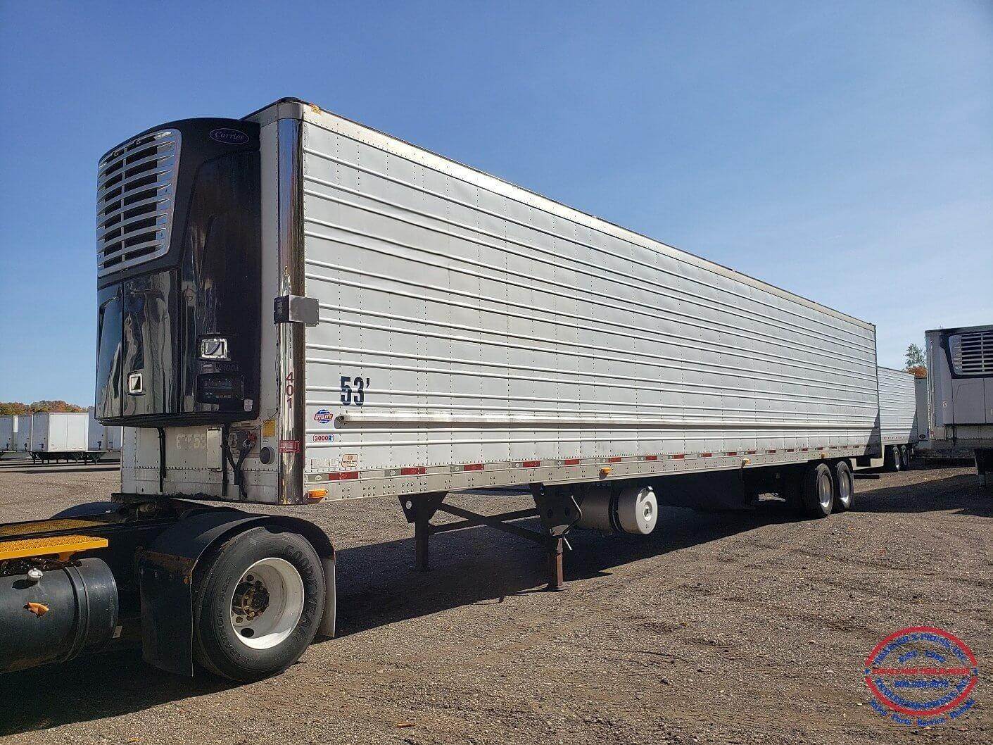 2013 UTILITY (2) 53FT REEFERS- FLAT FLOOR- GREAT SHAPE Reefer Trailer ...