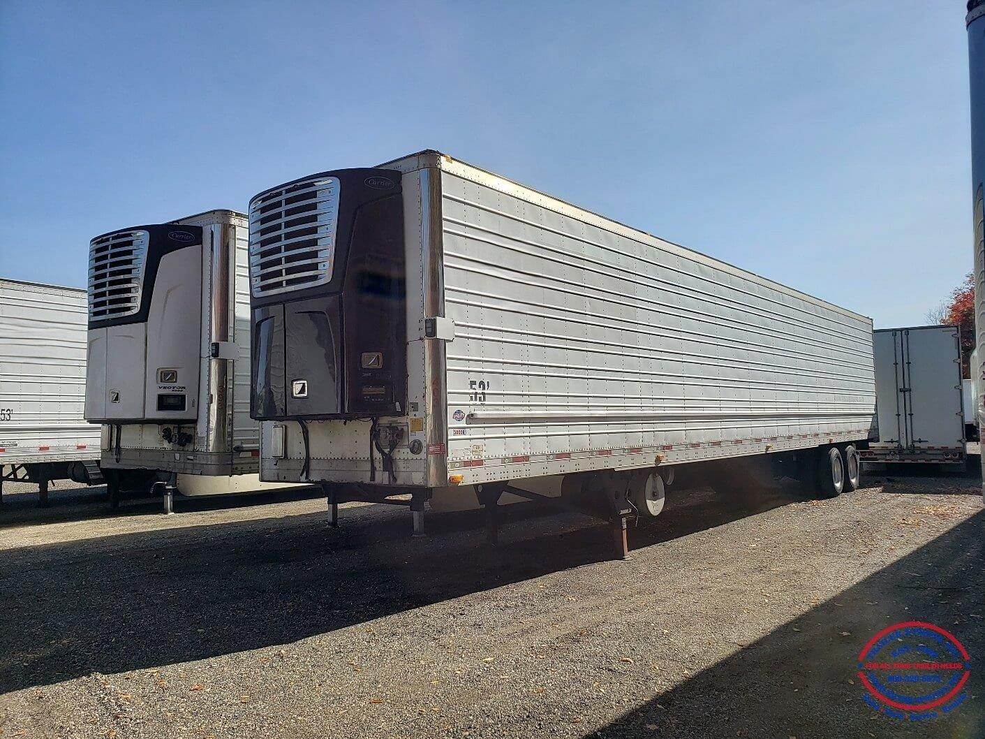 2013 UTILITY (2) 53FT REEFERS- FLAT FLOOR- GREAT SHAPE Reefer Trailer ...