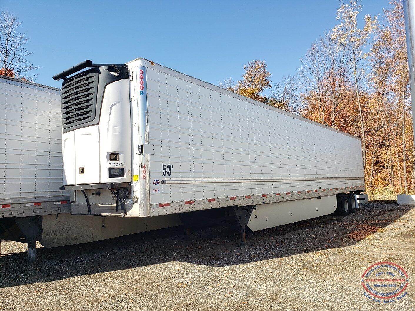 2017 UTILITY 53 ft Reefer Trailer - Sliding Axle, Swing Door, Carrier ...