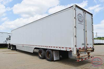 2000 Dorsey 53FT STORAGE TRAILER- TRANS ROOF- PLYWOOD LINED Tandem Axle ...