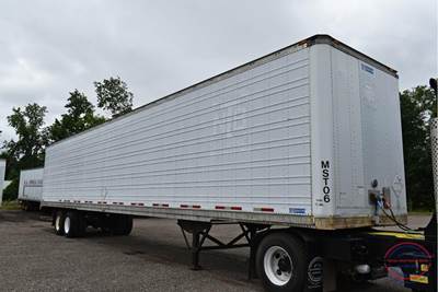 1992 Stoughton (3) 53FT STORAGE TRAILERS W/ ROLL DOOR Storage Trailer ...