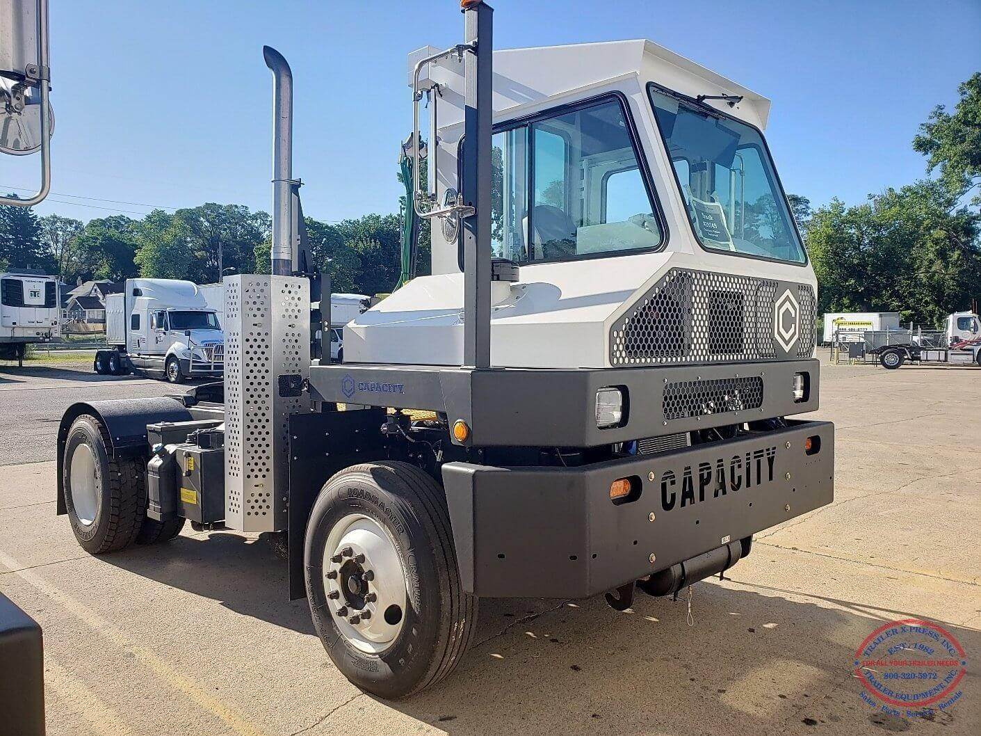 2023 Capacity TJ5000 DOT Yard Spotter Truck - Cummins, 200HP, Automatic For Sale | Byron Center ...