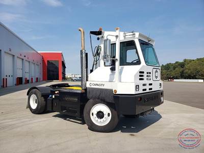 2017 Capacity TJ5000DR Yard Spotter Truck - Cummins, 185HP, 5 Speed ...