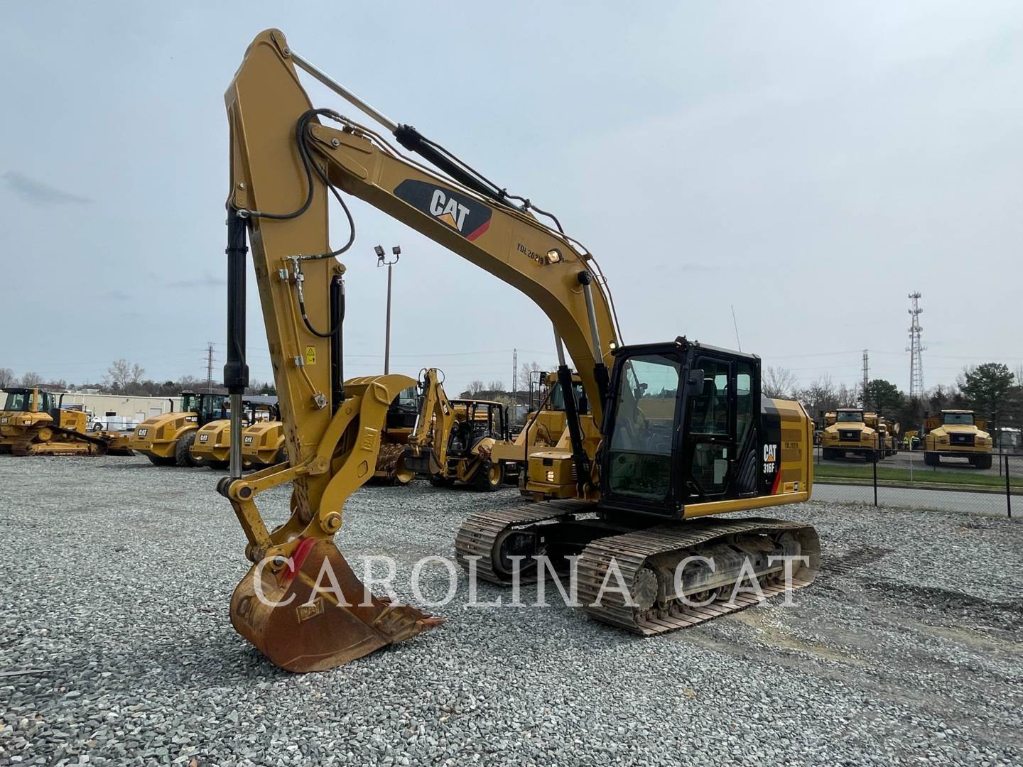 2018 Caterpillar 316FL Excavator For Sale, 3,524 Hours | Charlotte, NC ...