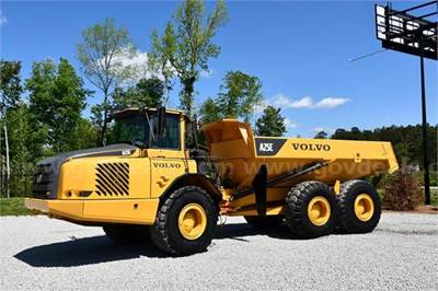 2009 Volvo A25E Articulated Dump Truck For Sale, 8,756 Hours ...