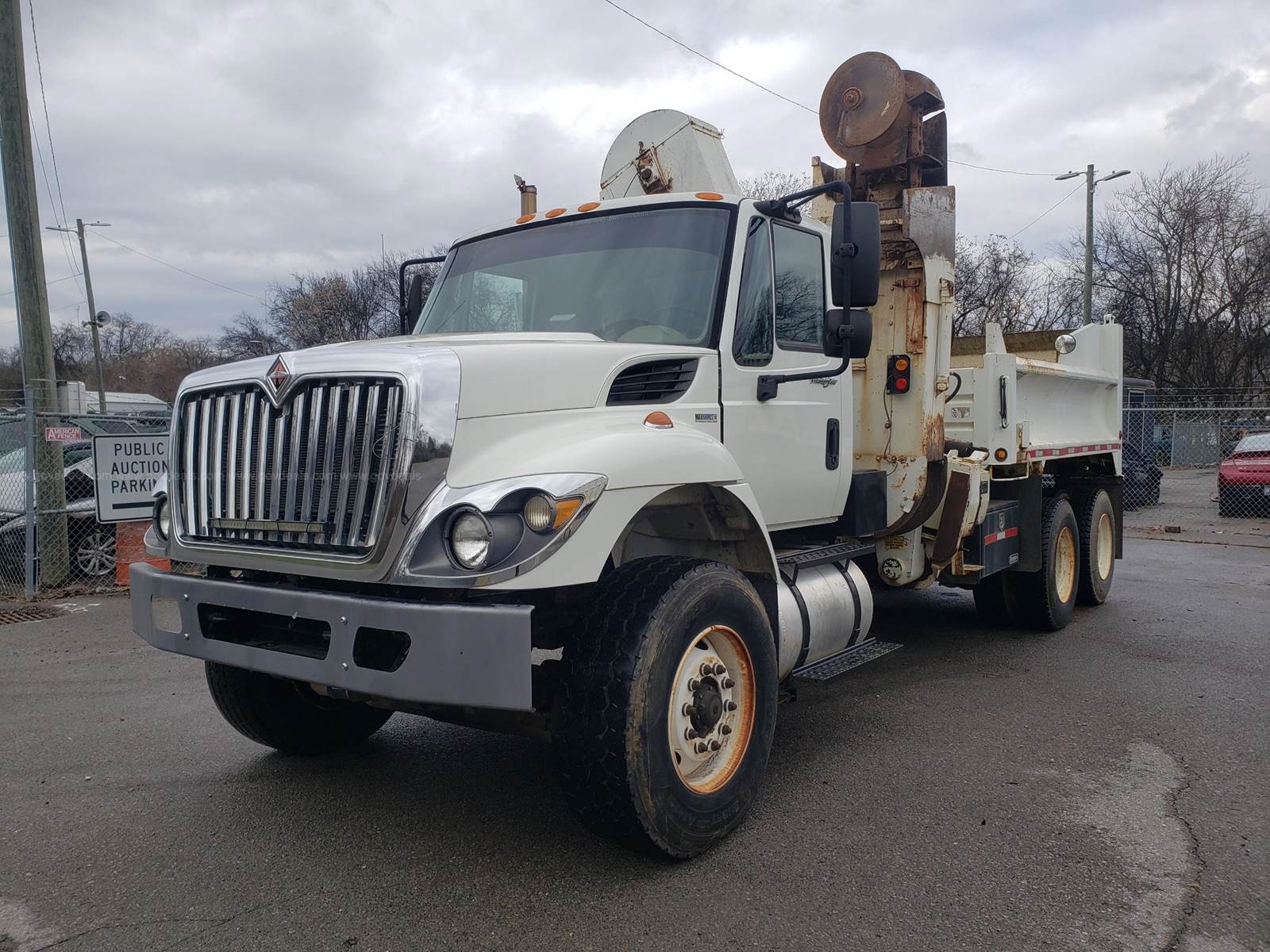 2011 International 7500 with Ditch Master / Roadside Ditcher / Dump Bed ...