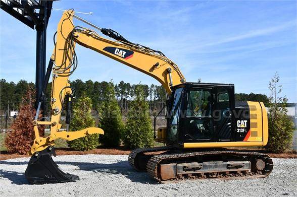 2019 Caterpillar 313FL Excavator For Sale, 3,104 Hours | Summerville ...