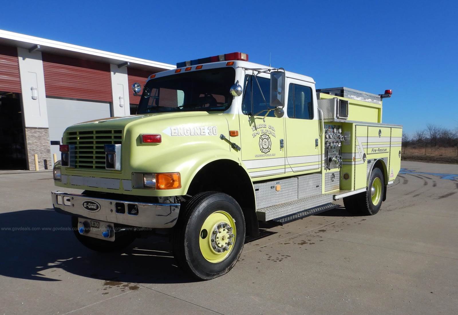 1995 E-One Fire Truck For Sale, 79,848 Miles | Willard, MO | 8522-19 ...