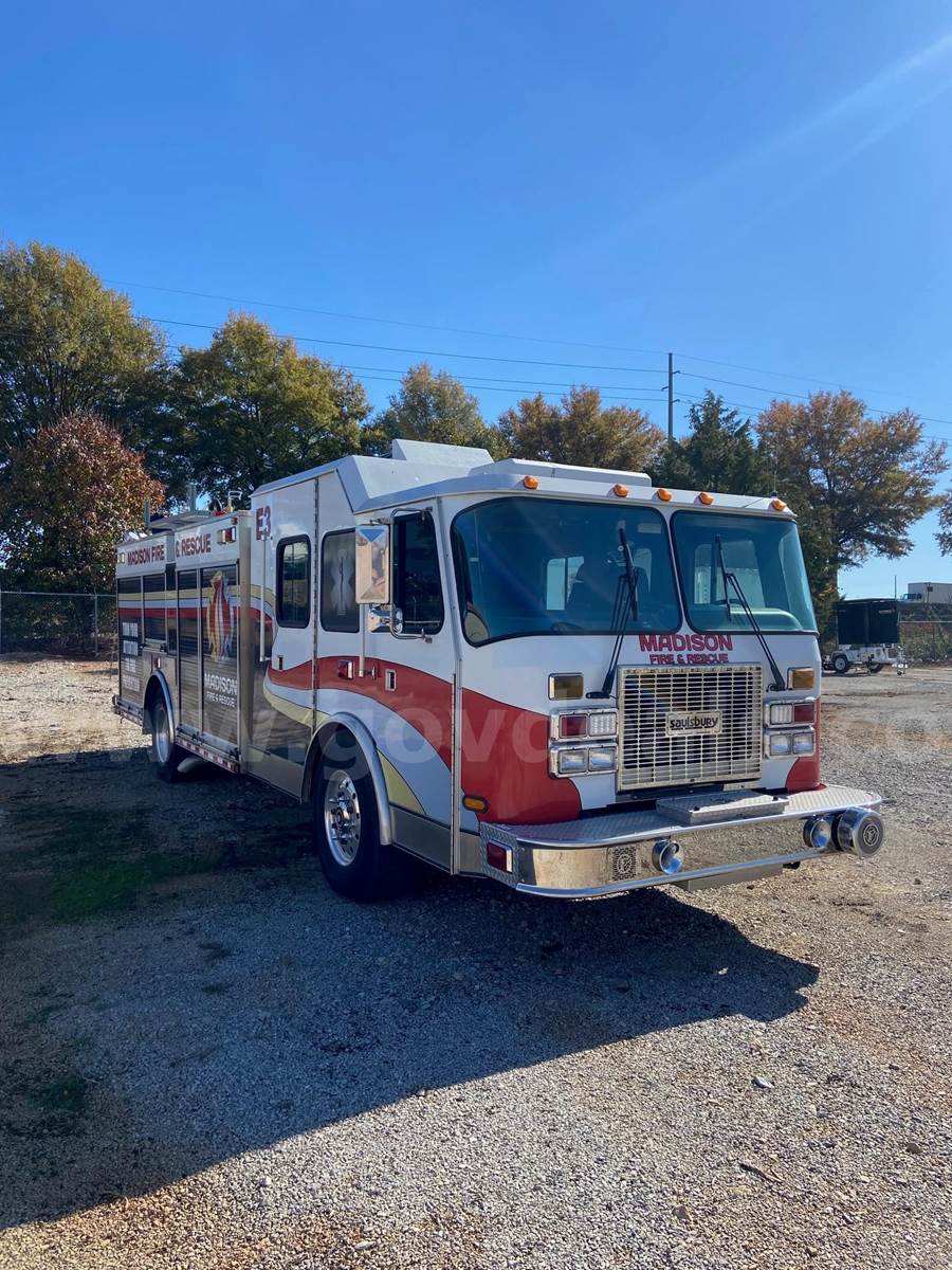 2002 E-One Fire Truck For Sale, 131,117 Miles | Madison, AL | 73-645 ...