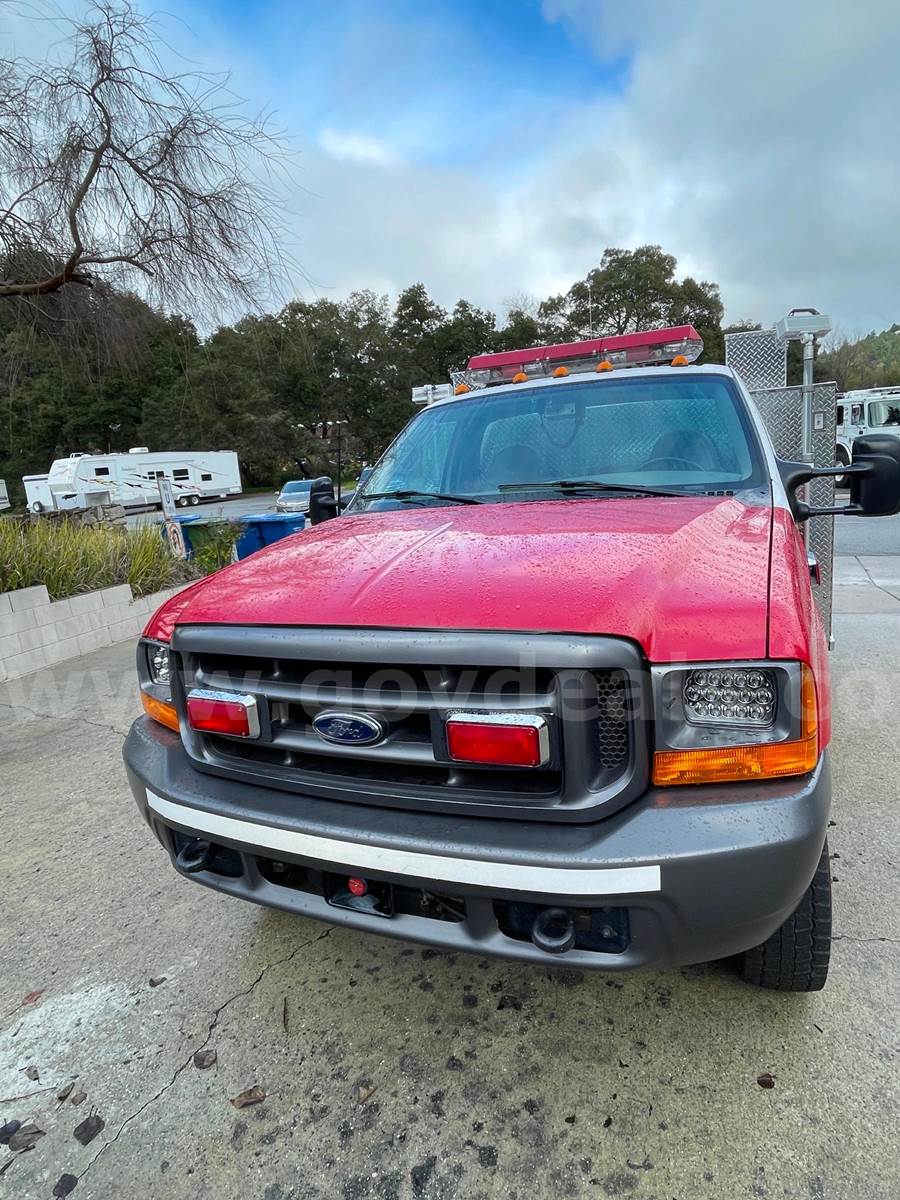 1999 Ford F-550 Fire Truck For Sale, 19,040 Miles | Scotts Valley, CA ...