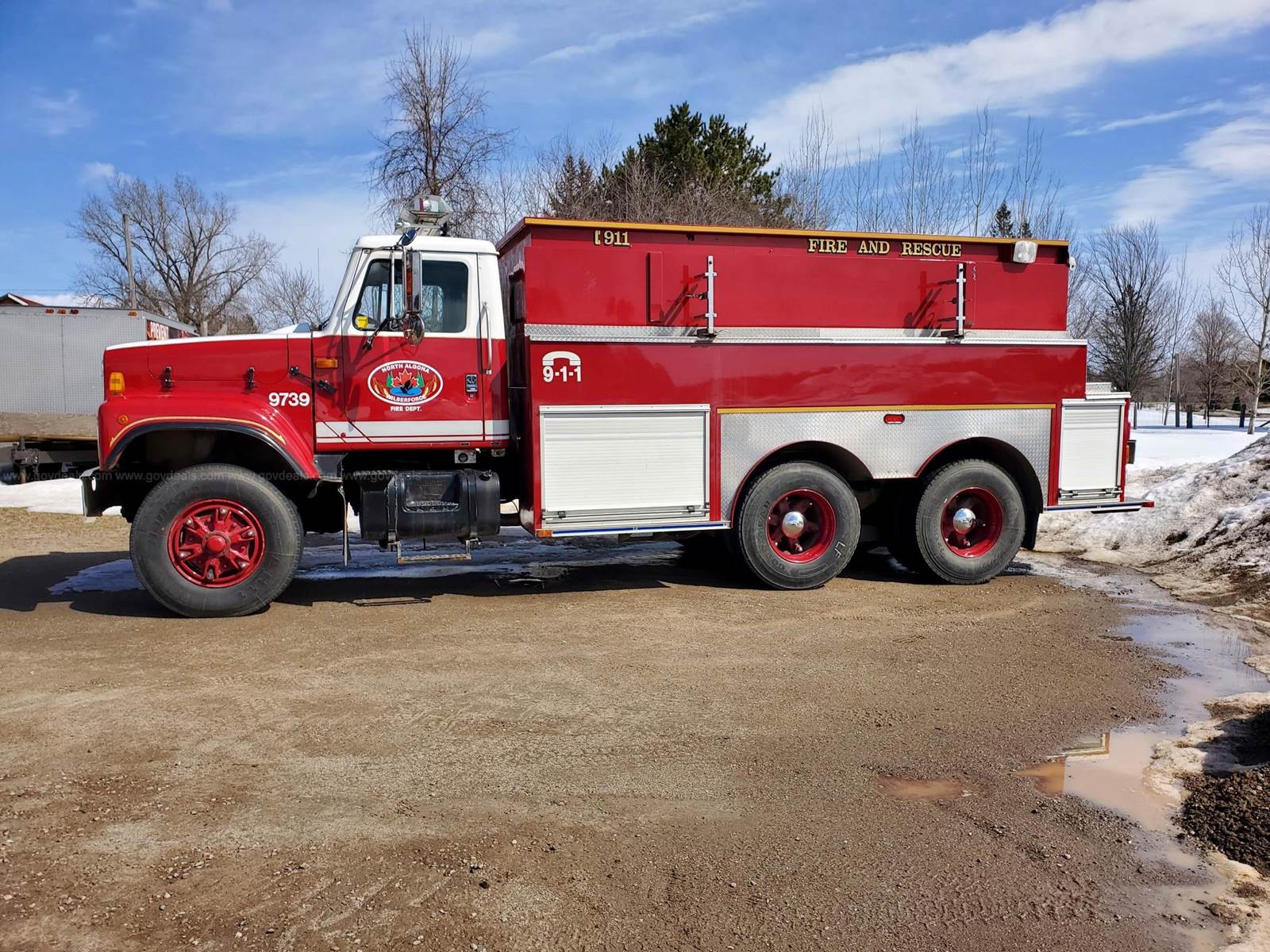 1994 International 2574 Fire Truck For Sale, 147,746 Kilometers ...