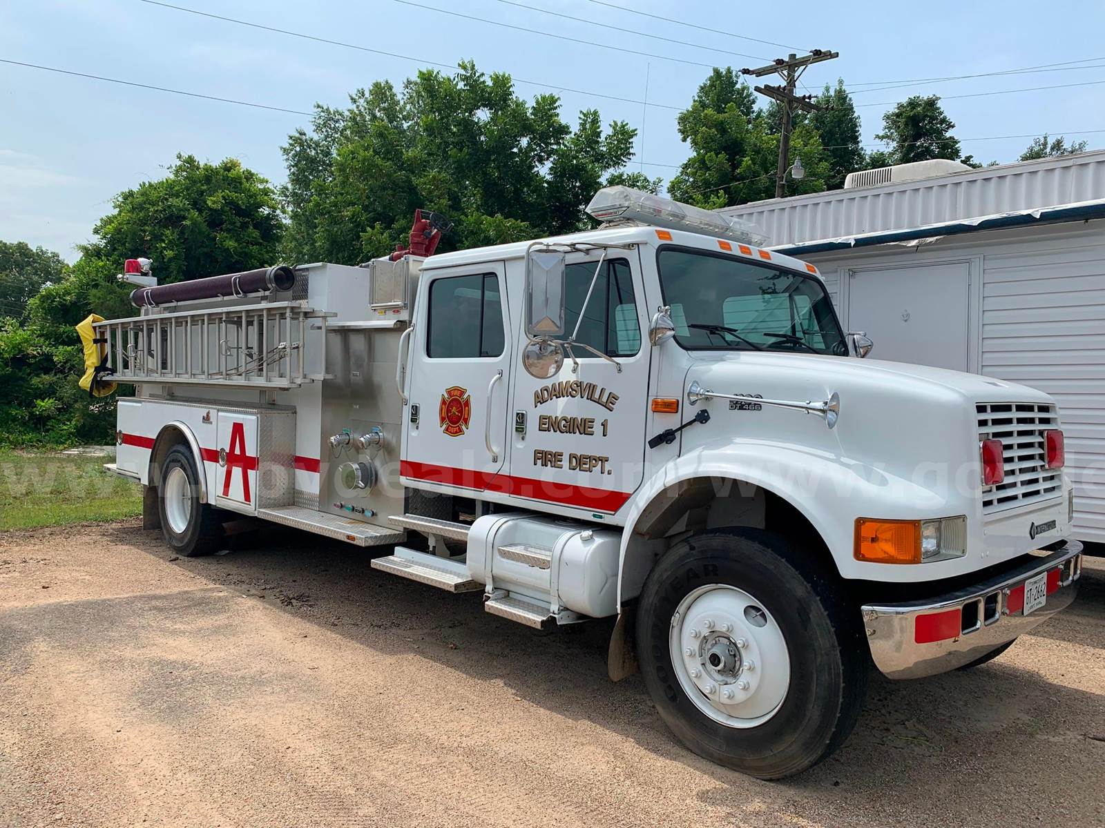 1994 International 4900 Fire Truck For Sale, 16,208 Miles | Adamsville ...