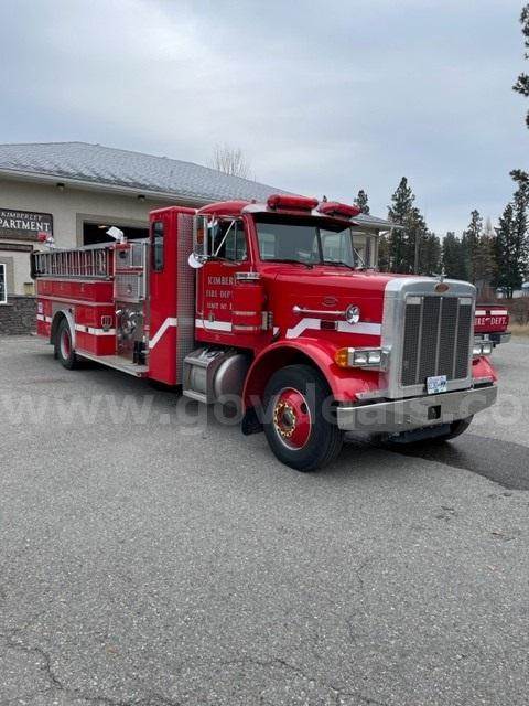 1994 Peterbilt 379 Fire Truck For Sale, 44,400 Kilometers | Kimberly ...