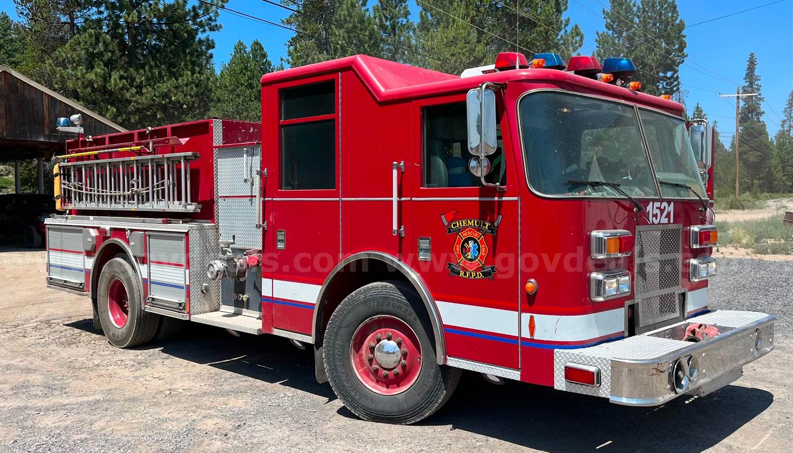 2004 Pierce Custom Contender Fire Truck For Sale, 119,853 Miles ...