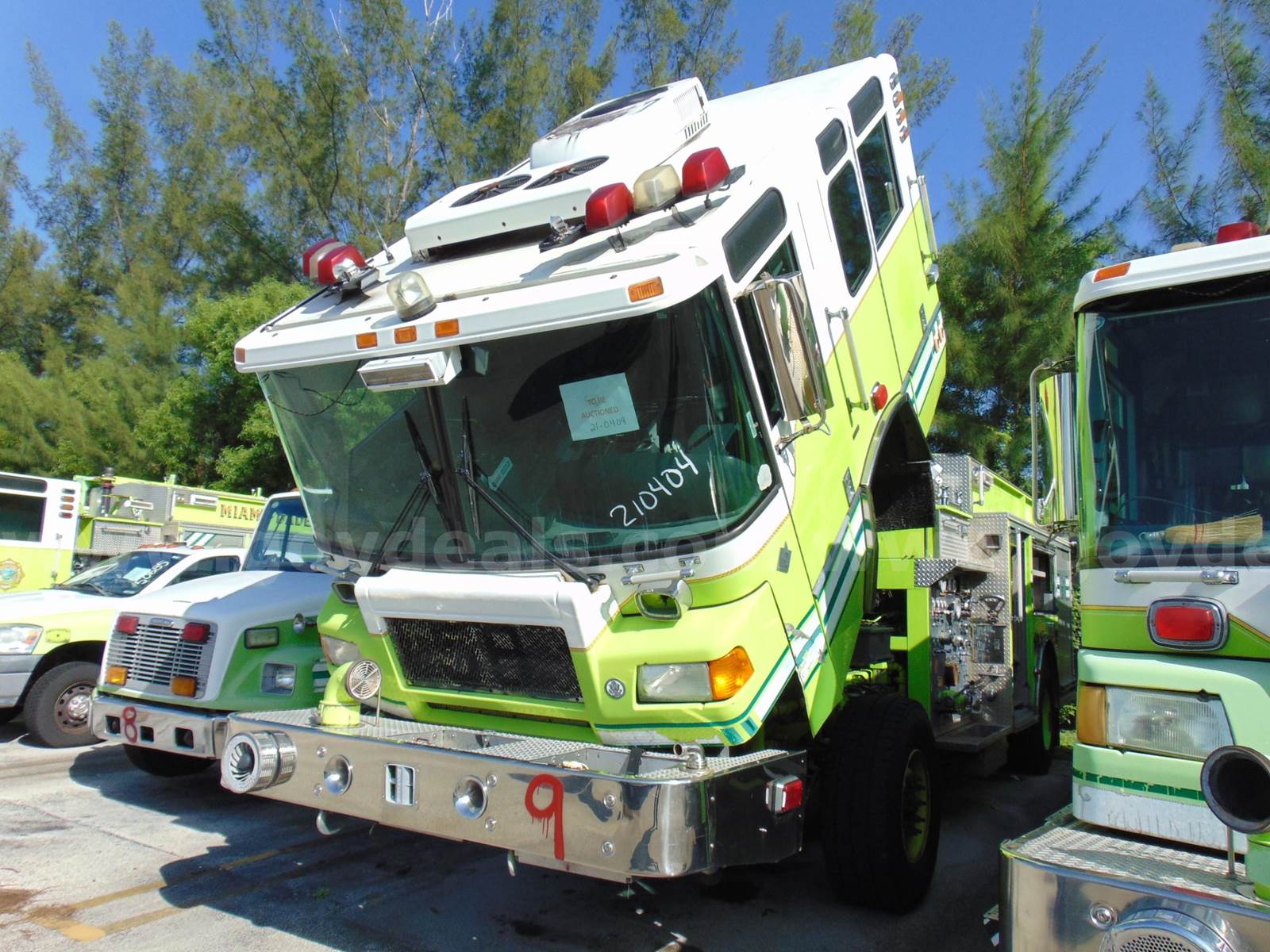 2004 Pierce Quantum Fire Truck For Sale, 32,805 Miles | Miami, FL ...