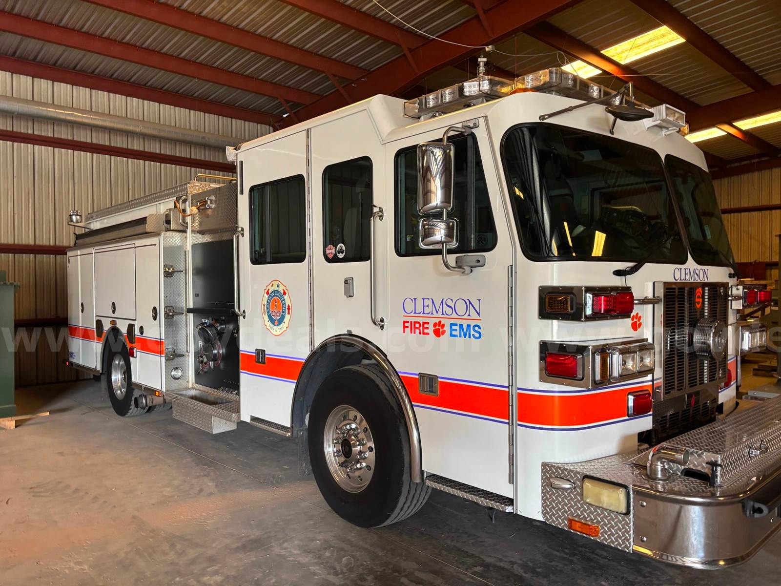 2012 Sutphen Monarch Pumper Fire Truck For Sale, 45,887 Miles | Clemson ...