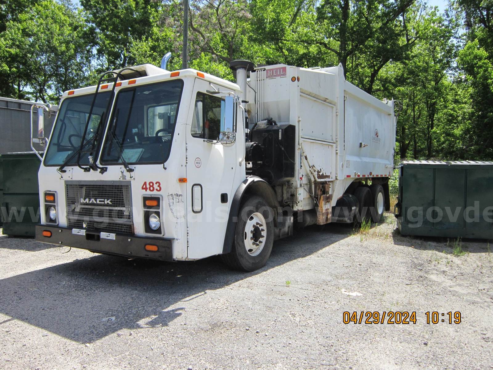 2007 Mack LEU 613 Garbage Truck For Sale, 36,392 Miles | Lancaster, SC ...