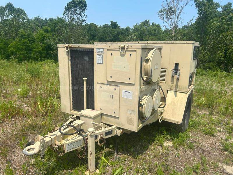 2007 (2) Portable 35KW Generator HVAC Heating unit. Military Drash Unit ...