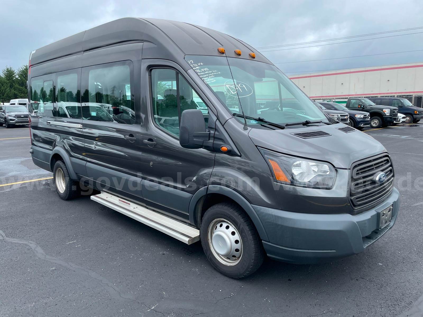 2017 Ford Transit 350 High Roof EL Passenger Van with Wheelchair Lift ...