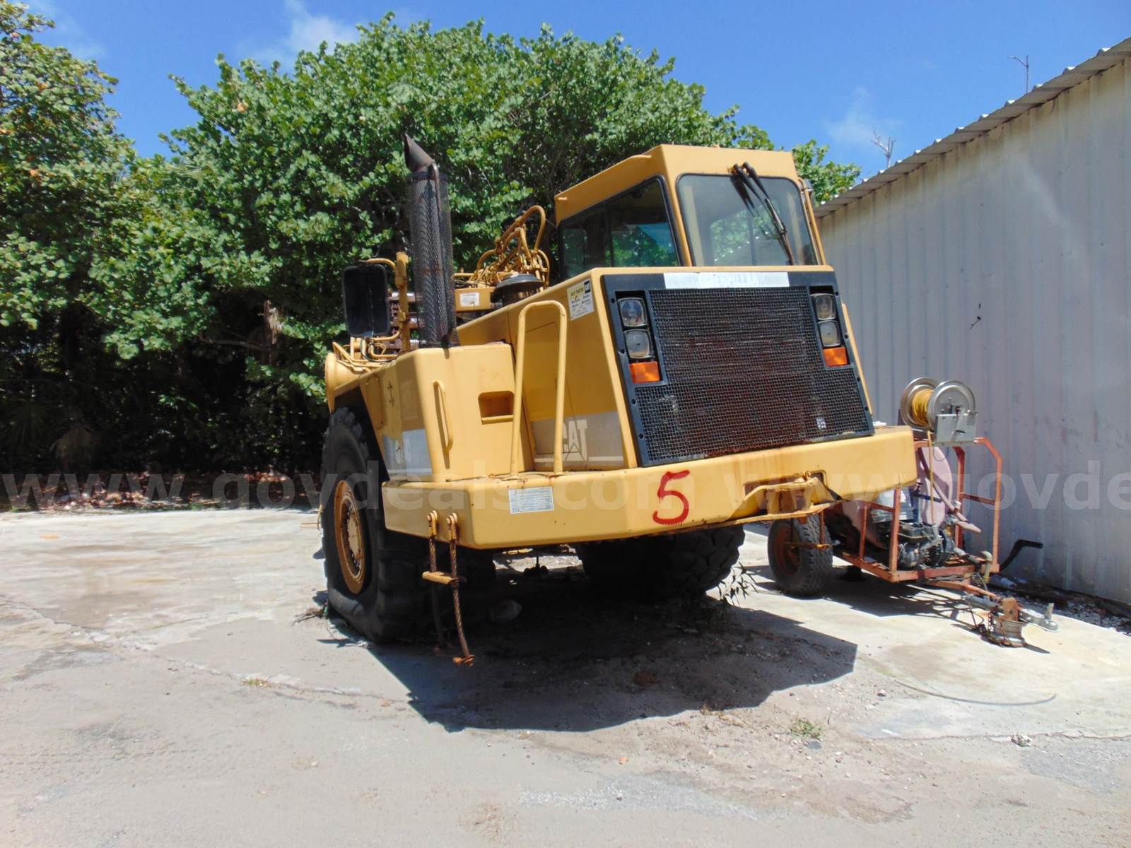 2006 Caterpillar 615C Scraper with a Lastec Articulator Pros 24-22 #5 ...