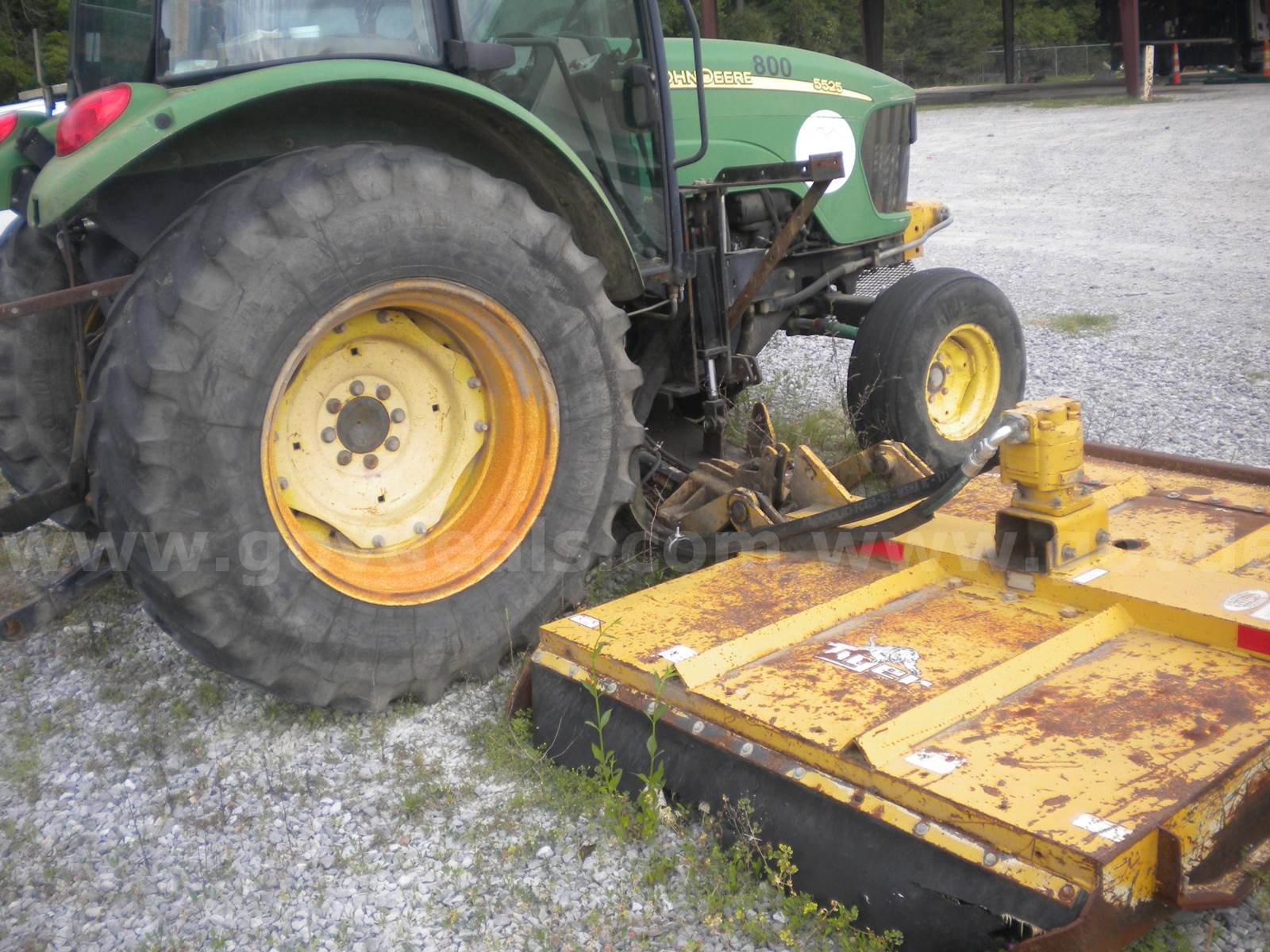 2008 John Deere 5525 Tractor - Mower For Sale | Hammond, LA | 2188-435 ...