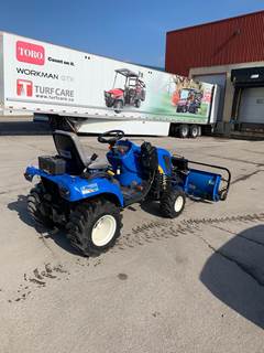 New Holland T1030 Tractor with Snow Blade & 60" Mower Deck For Sale ...