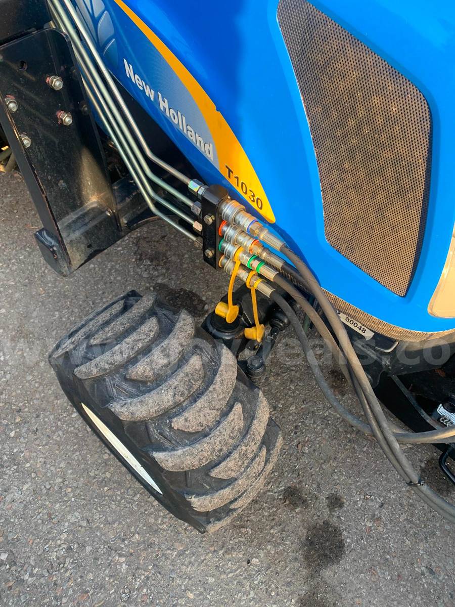 New Holland T1030 Tractor with Snow Blade & 60" Mower Deck For Sale ...