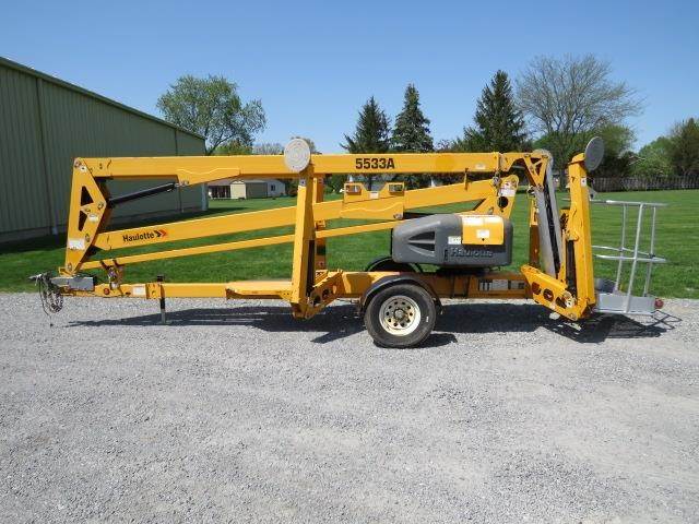 2016 Haulotte 5533A Towable Boom Lift For Sale, 435 Hours | Toledo, OH ...