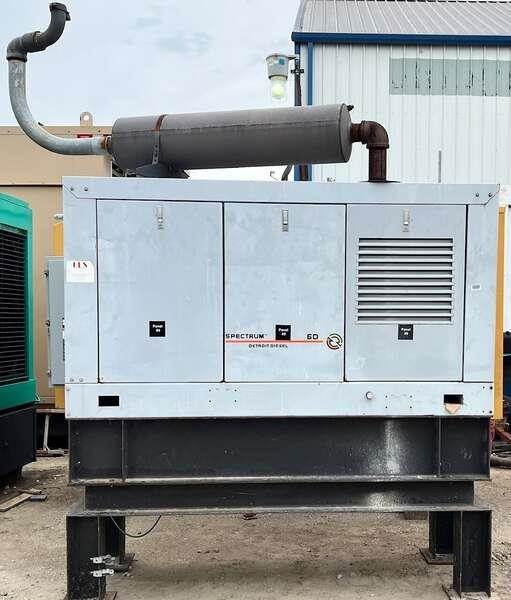 Spectrum 60DS60 Enclosed Diesel Generator For Sale, 156 Hours | Houston ...
