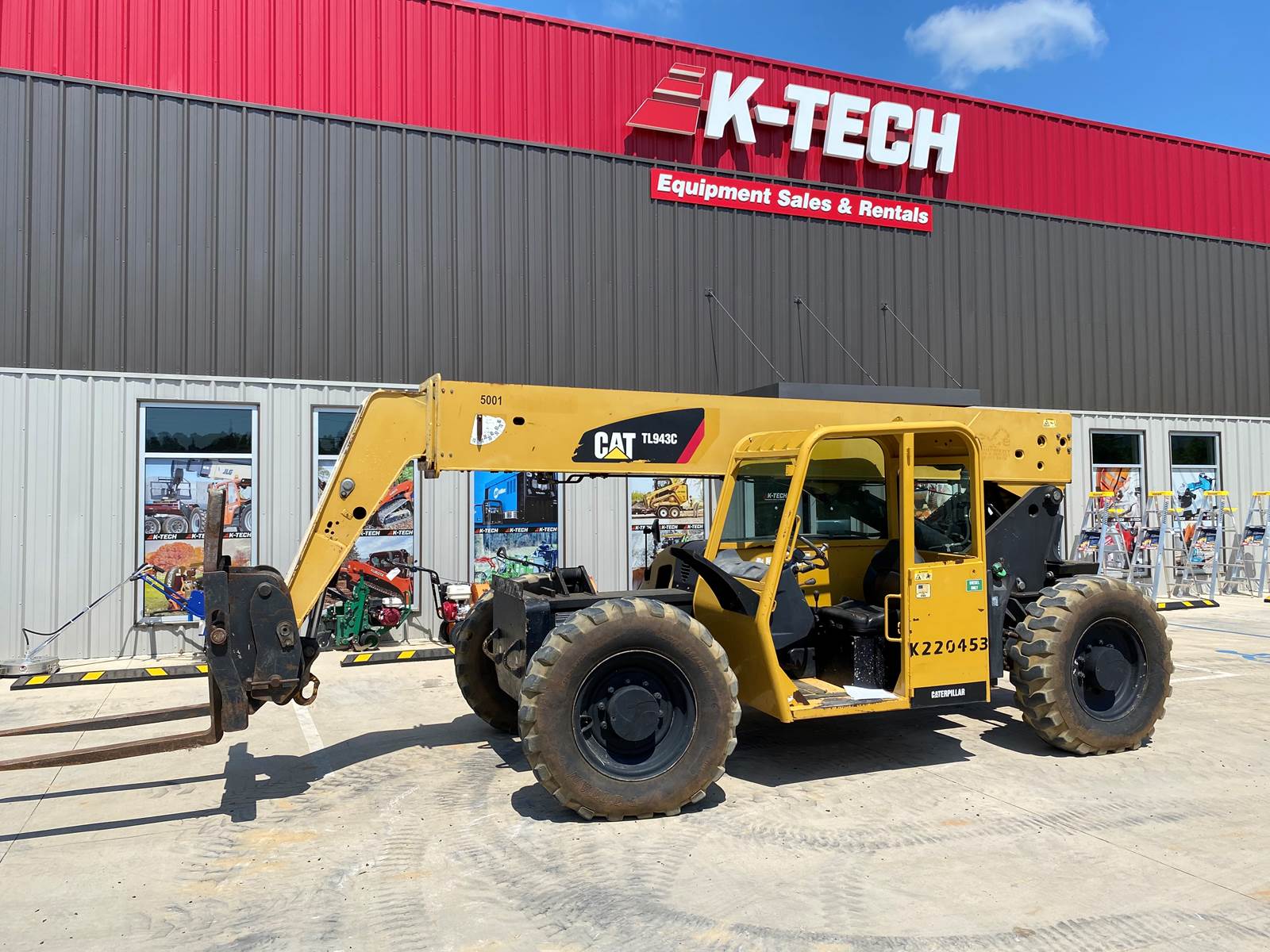 2008 Caterpillar TL943 Telehandler For Sale, 170 Hours | Easley, SC ...
