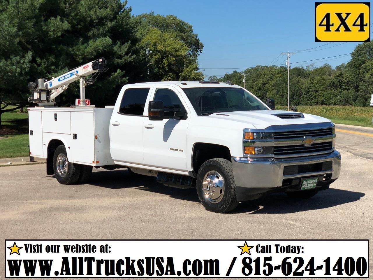 2018 Chevrolet Silverado 3500HD LT Mechanic / Service Truck - Duramax ...