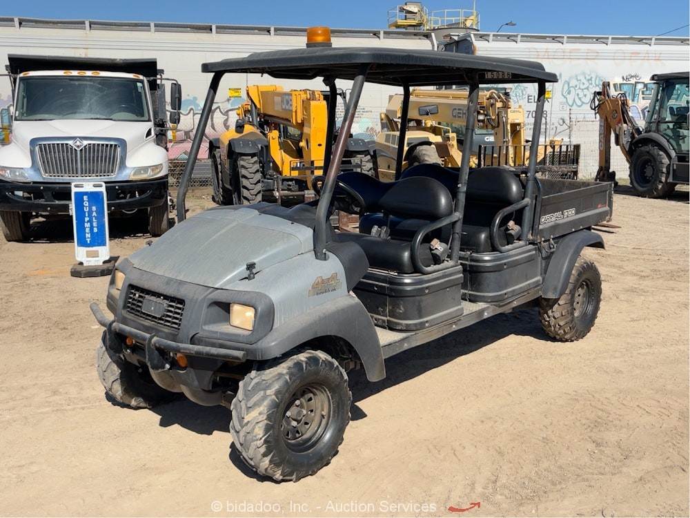 2019 Club Car CARRYALL 1700D 4WD Industrial Cart ATV UTV Kubota Diesel ...