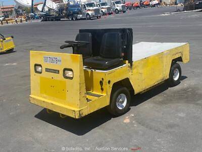 2015 Columbia BC2-L-48 Flatbed Utility Industrial Electric Vehicle Cart ...