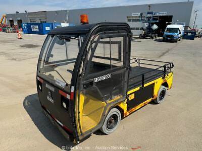 2016 Cushman TITAN XD EE Electric Jobsite Flatbed Utility Cart Cab 48V ...