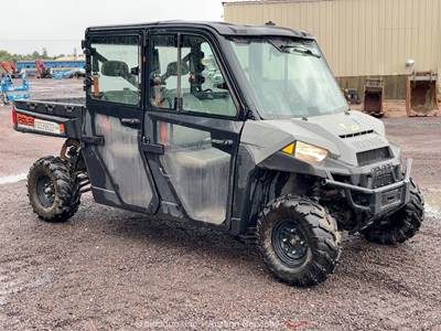 2021 Polaris PRO XD 4000G Utility Vehicle Cart ATV Crew Cab Dump Box ...