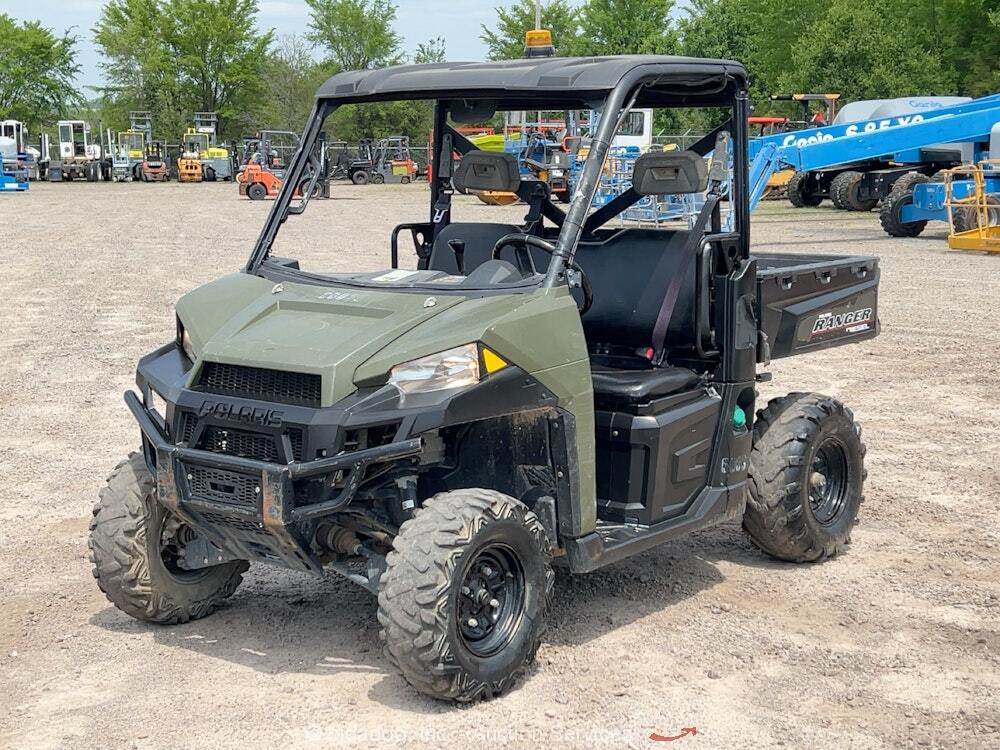 2018 Polaris Ranger 4WD Utility Equipment Dump Bed Vehicle UTV Diesel ...
