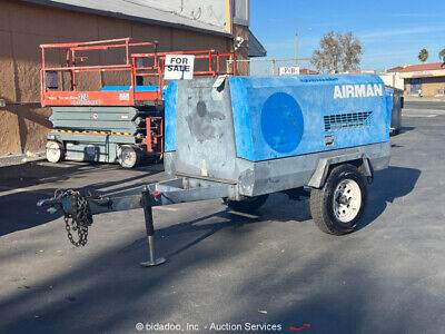 2007 Airman PDS185S 185 CFM 100 PSI S/A Towable Diesel Air Compressor ...
