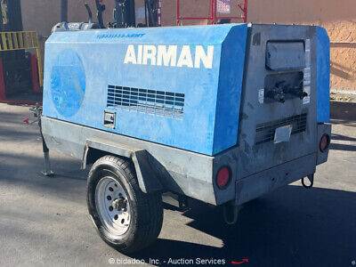 2007 Airman PDS185S 185 CFM 100 PSI S/A Towable Diesel Air Compressor ...