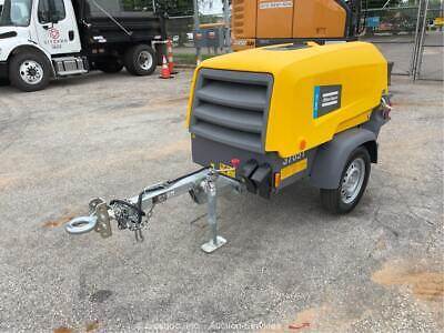 2023 Atlas Copco XAS110 110 CFM Towable Air Compressor Kubota Engine ...